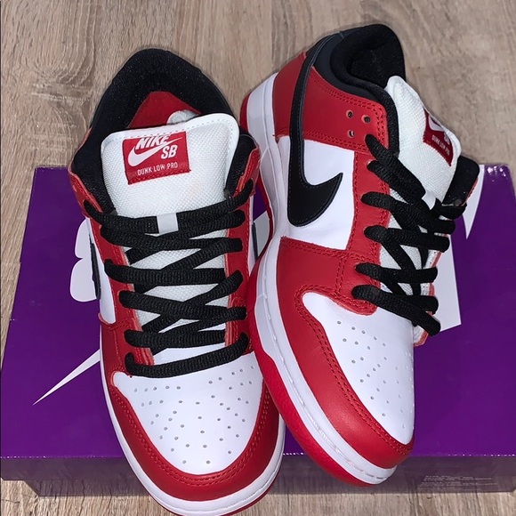 Nike | Shoes | Nike Sb Dunk Low Jpack Chicago | Poshmark